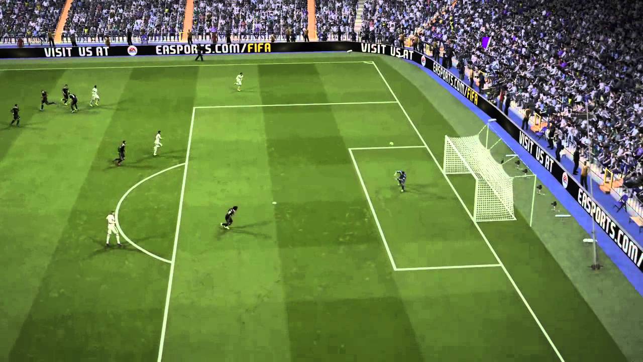 The most amazing goal at fifa 2015 PS4 No.2(online season match) - YouTube