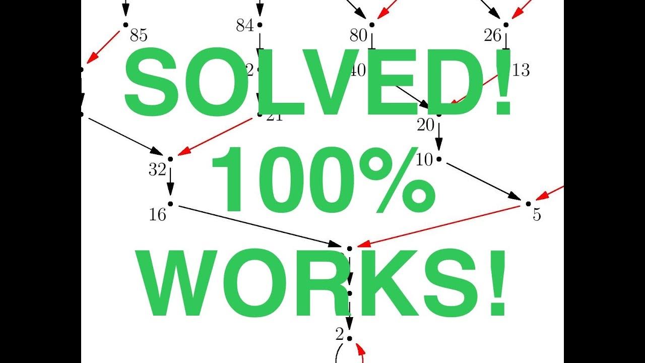 I Proved The Collatz Conjecture AS A HIGH SCHOOLER with Logarithms…😲 ...