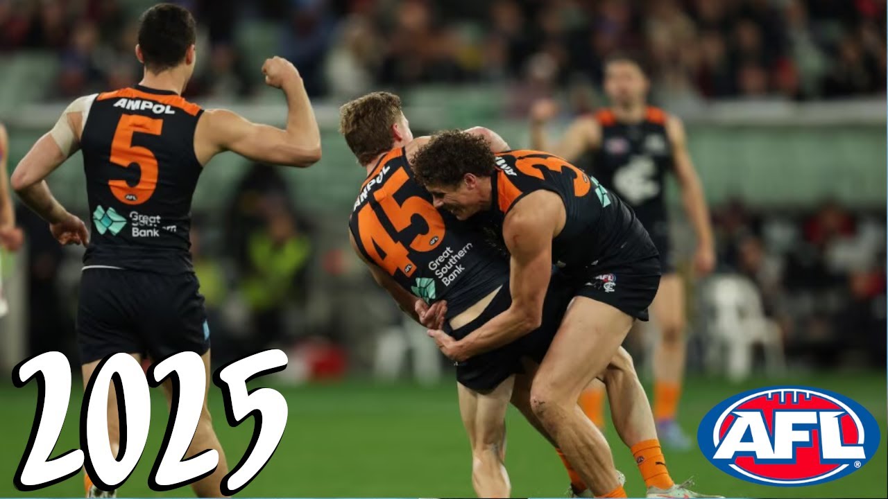 Flynn Young Just Arrived | 2025 AFL Highlights - YouTube