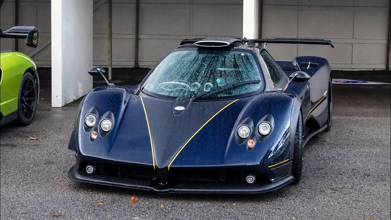 Onboard The 1 Of 1 Pagani Zonda PS at Goodwood Motor Circuit - YouTube