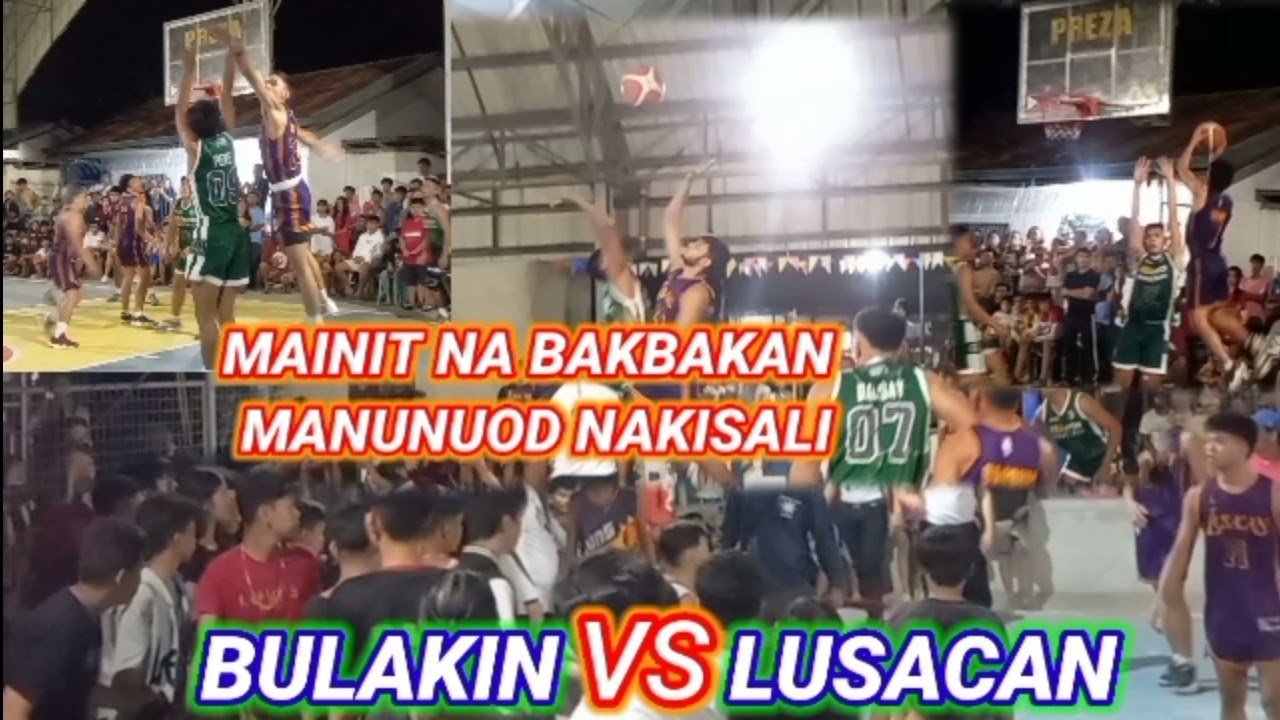 Bulakin VS Lusacan full video MEAksyon inter barangay league - YouTube