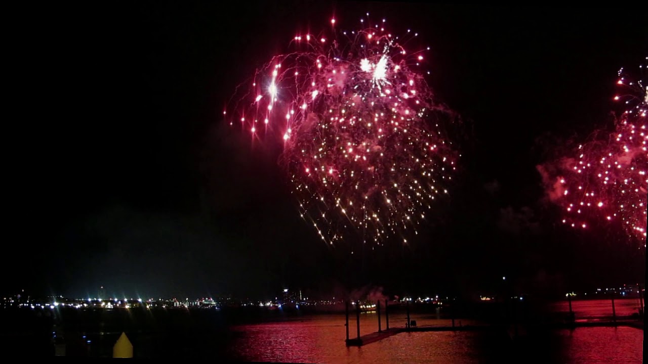 Boston Harbor New Year's Fireworks 2020 aboard the Nantucket Lightship ...