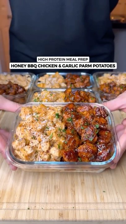 Want Delicious High Protein Meals? Try This Honey BBQ Chicken & Garlic ...