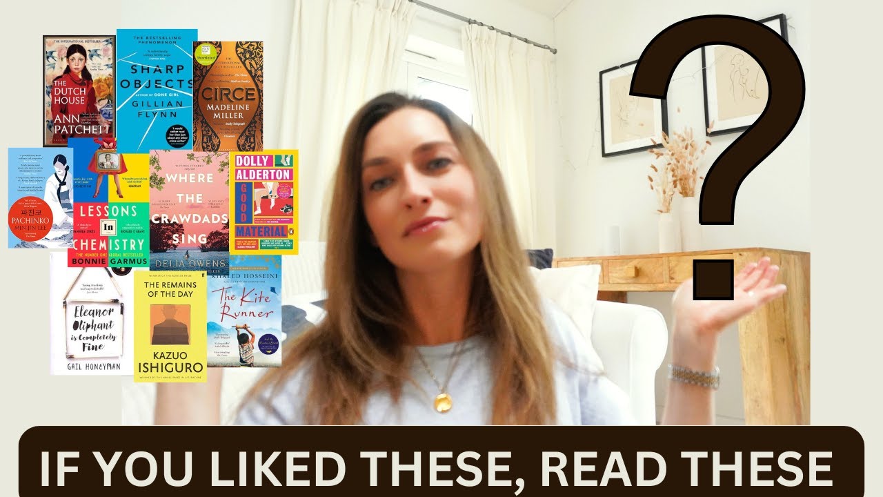 If you liked this book, read this book - 10 RECOMMENDATIONS - YouTube
