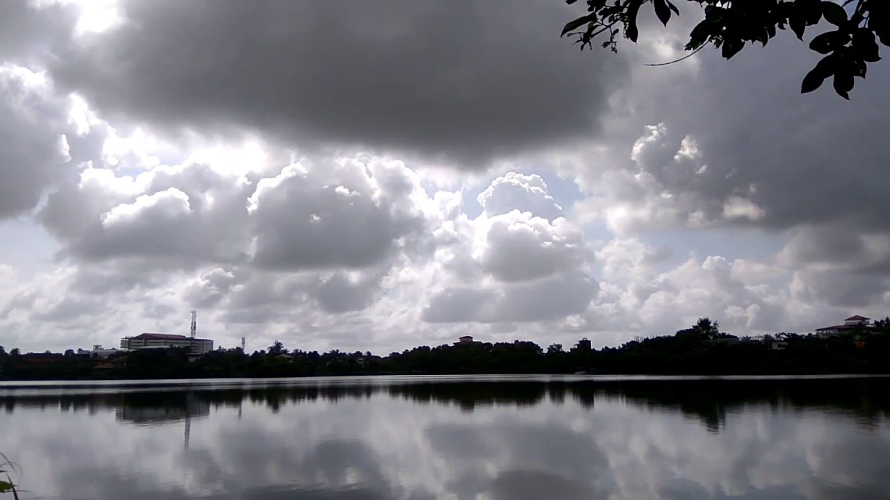 Manipal Lake Cloud Time Lapse - YouTube