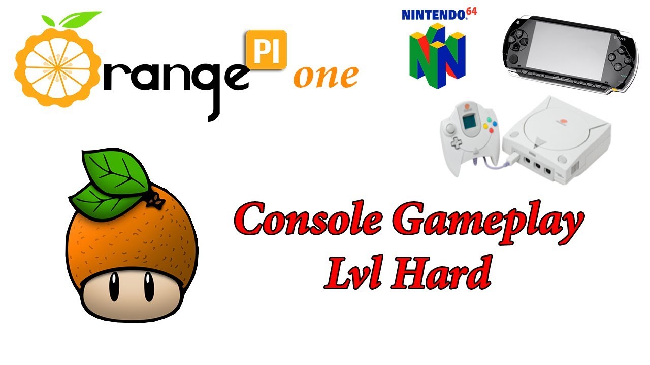OrangePi One - Console Gameplay - Level Easy - RetrOrangePi 4.2 Slim ...