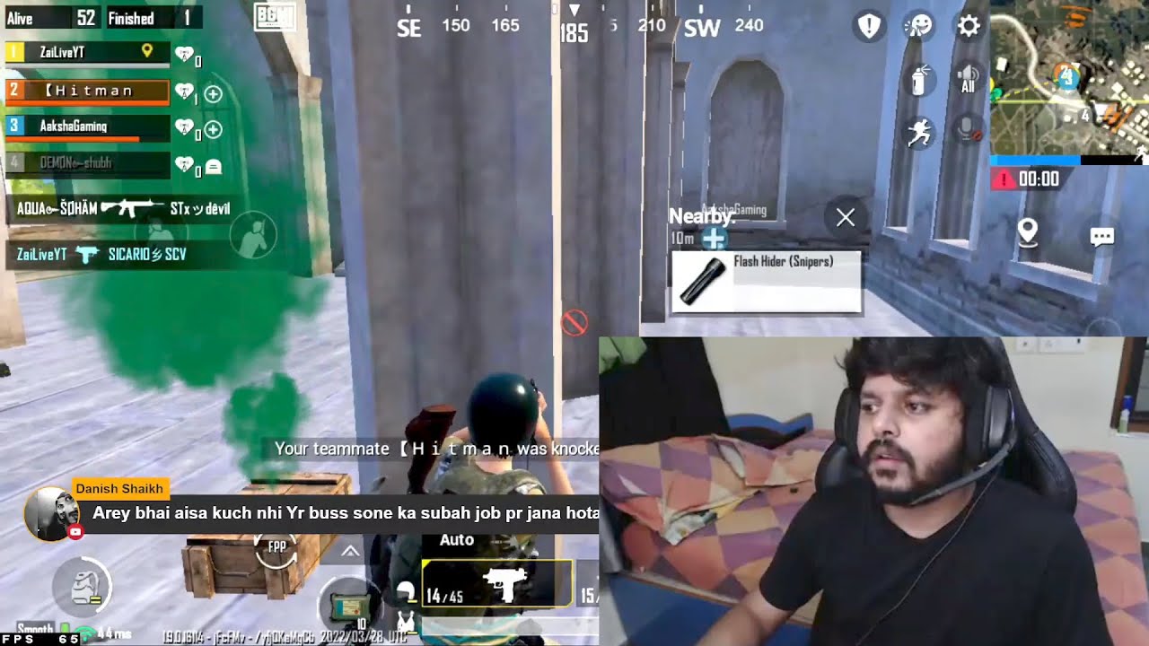 BGMI | POCHINKI CHURCH FIGHT | UZI OP | ZAI IS LIVE - YouTube