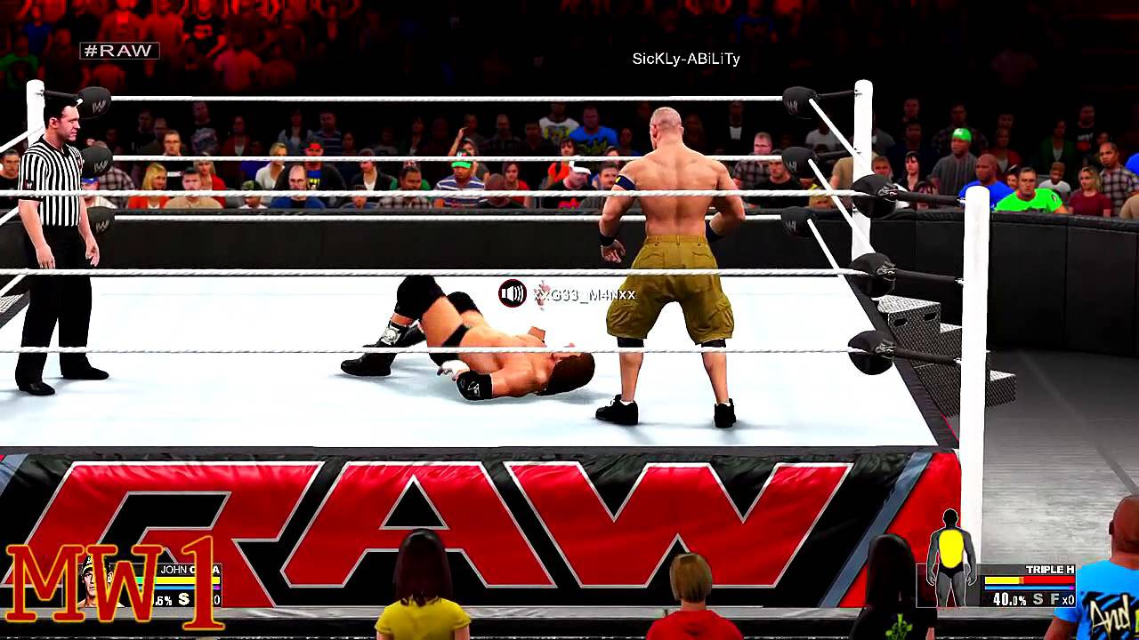 WWE 2K15 ONLINE MATCH - YouTube