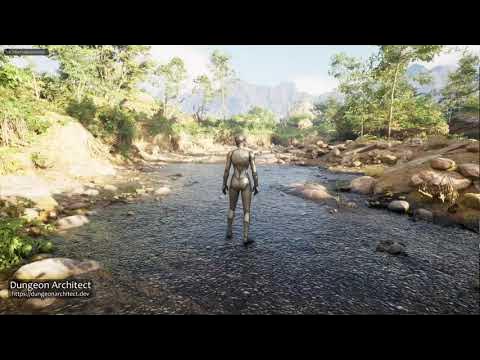 Automatic Level Generation using Dungeon Architect & PCG - YouTube