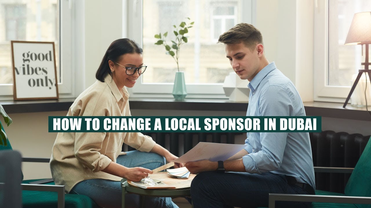 How to change a local sponsor in Dubai - YouTube