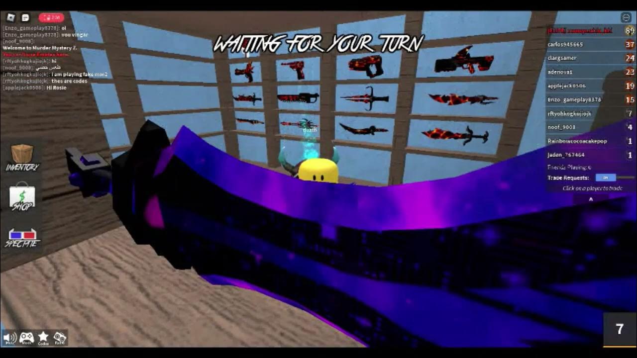 Playing fake mm2 - YouTube