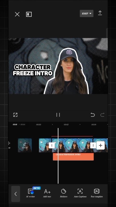 Character freeze intro tutorial/Capcut tutorial #capcut #trending #mobilevideoediting#editing # ...