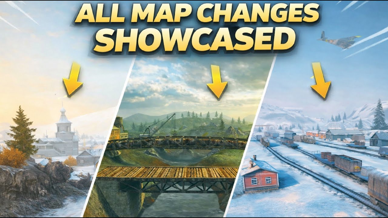 SHOWCASING ALL THE MAP CHANGES! WOTB - YouTube