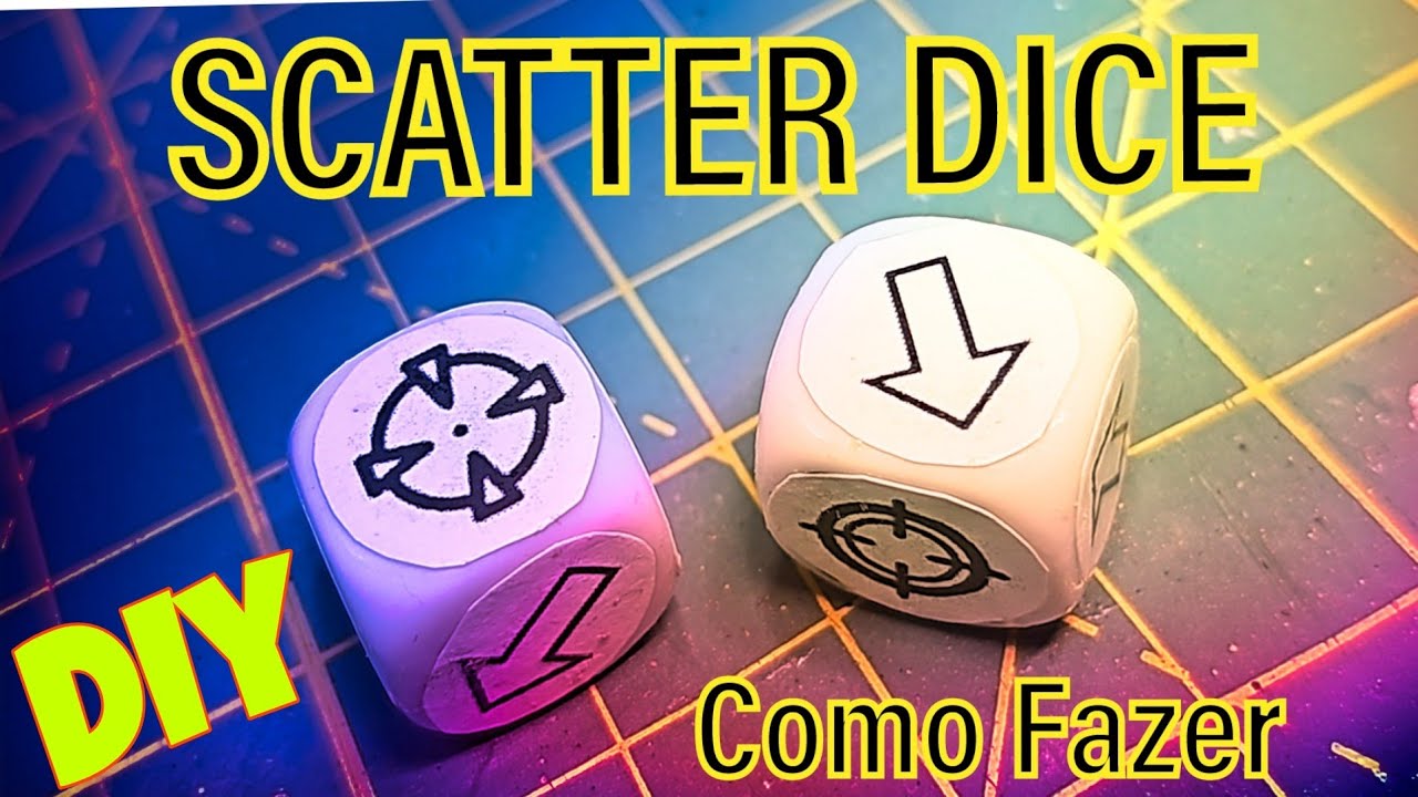 SCATTER DICE: Como fazer - YouTube