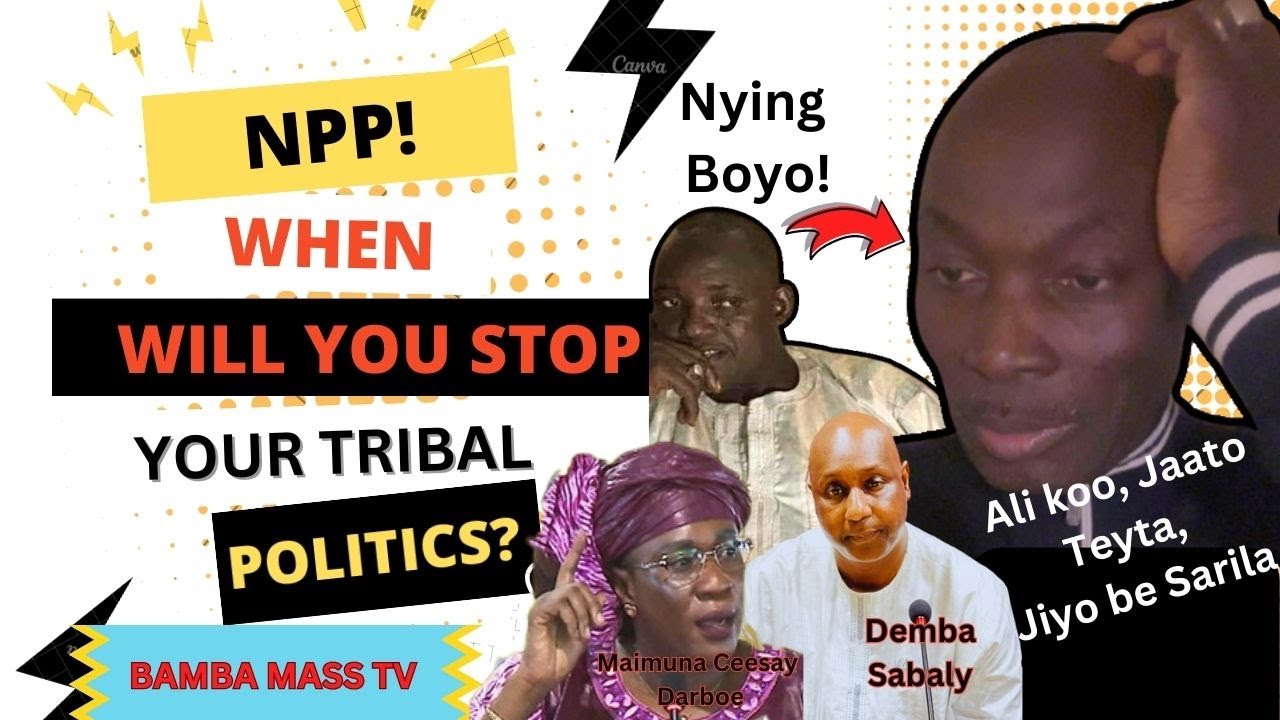 BAMBA MASS | 22/06/23 | LECTURE ON NPP. TRIBAL POLITICS WILL NEVER WORK ...