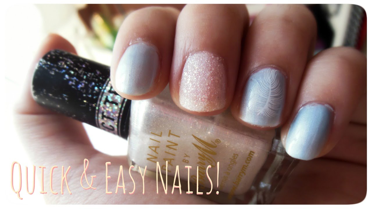 Quick & Easy Nails! - YouTube