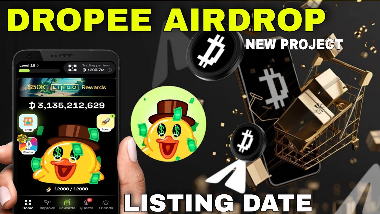 DROPEE AIRDROP POSTINGAN TERBARU TERKAIT TOKEN - YouTube
