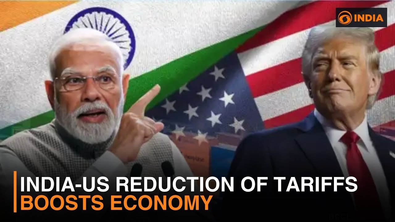 India-US Reduction of Tariffs Boosts Economy - YouTube