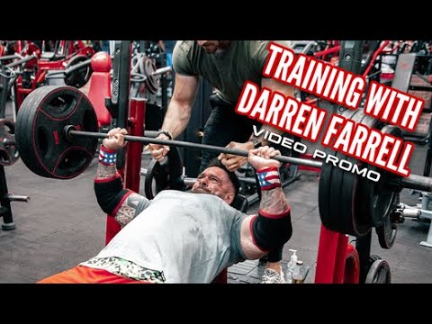 IFBB Pro Darren Farrell Hits Chest With TuffWraps Villain Elbow Wraps ...