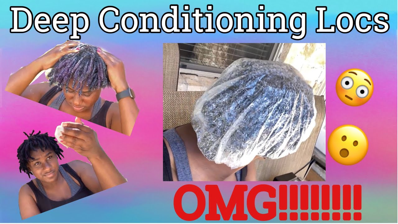 Dry Locs | Watch me deep condition my locs | Instant Locs - YouTube