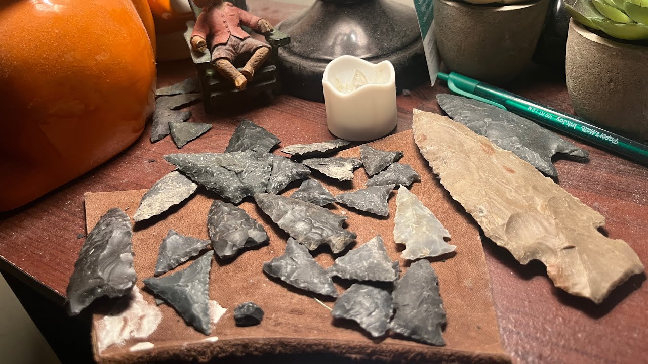 Flint Knapping flint, Novaculite, Texas, New York Chert, and RHYOLITE ...