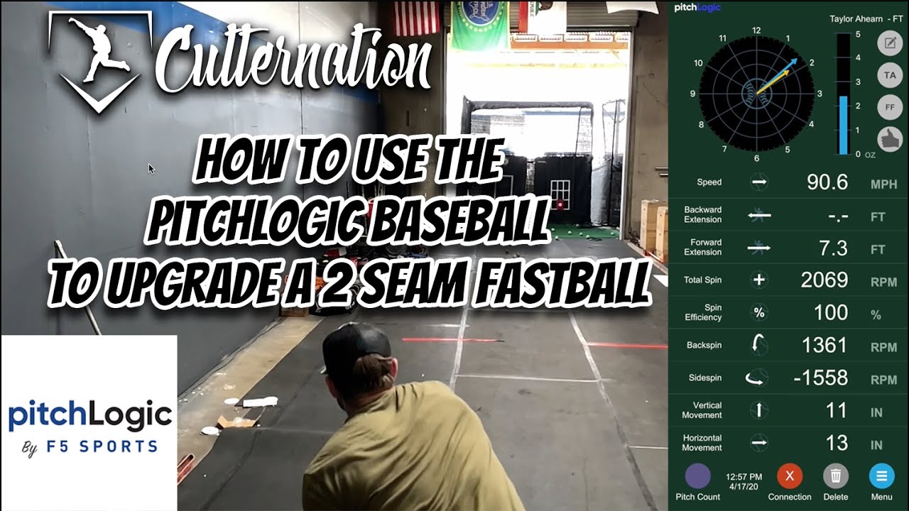 How To Use the PitchLogic To Upgrade A 2 Seam Fastball - YouTube