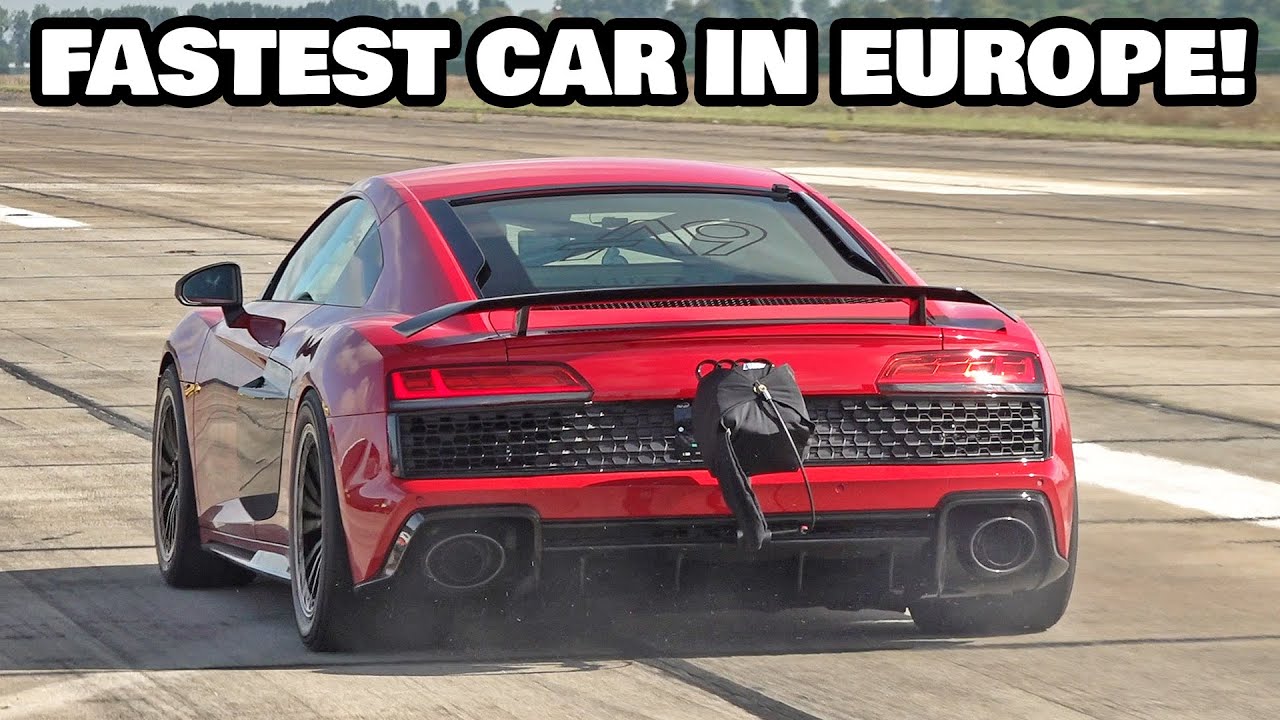 2500HP Audi R8 V10 TT - FASTEST CAR IN EUROPE @ 1/2 Mile 0-379,74 KM/H ...