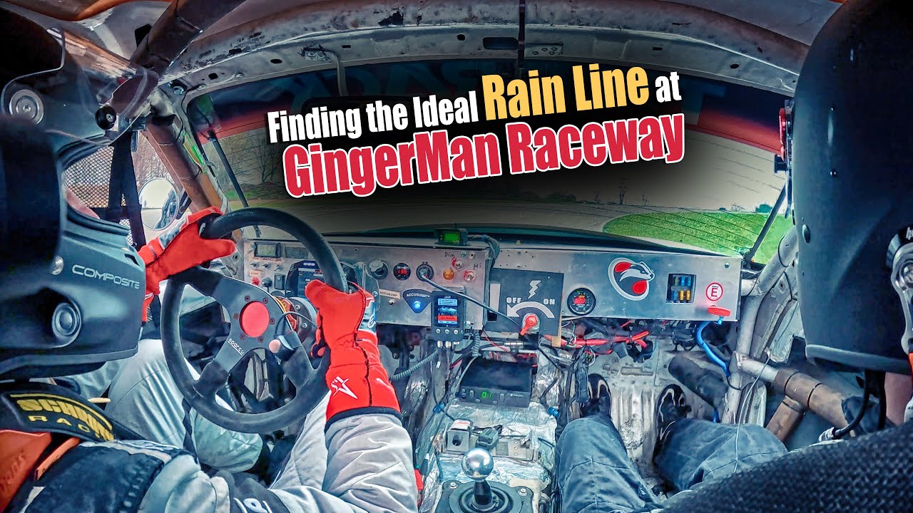GingerMan Raceway - Rain Line | RuggedBadger.com - YouTube