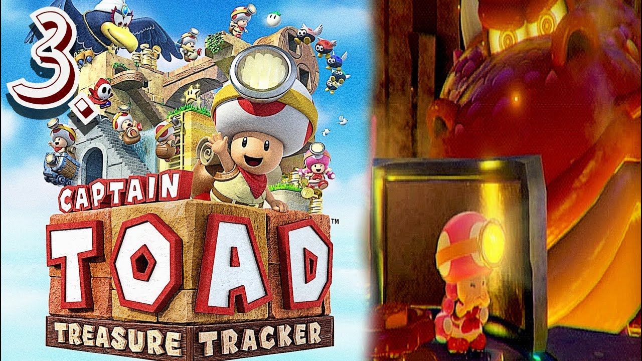 Captain Toad, Treasure Tracker/ Parte 3/ Nuevo Tropezón con Draggadon ...