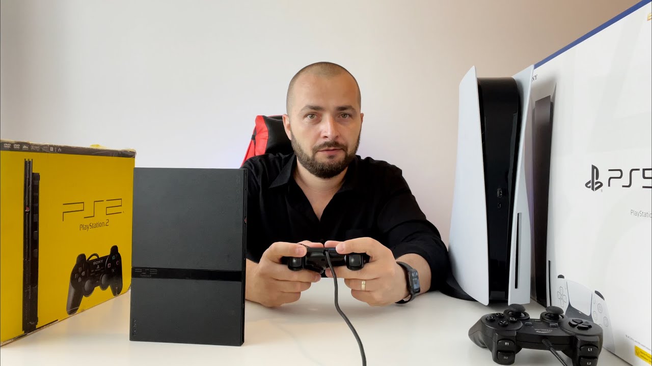 Prezentare PlayStation 2 slim in 2021 | gameplay pe TV 4K | review PS2 ...