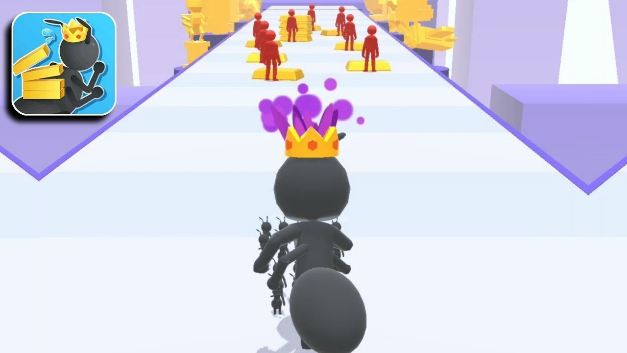 TINY RUN🐜3D : 1 v 9999 All Levels Gameplay (Android,iOS) New Mobile ...