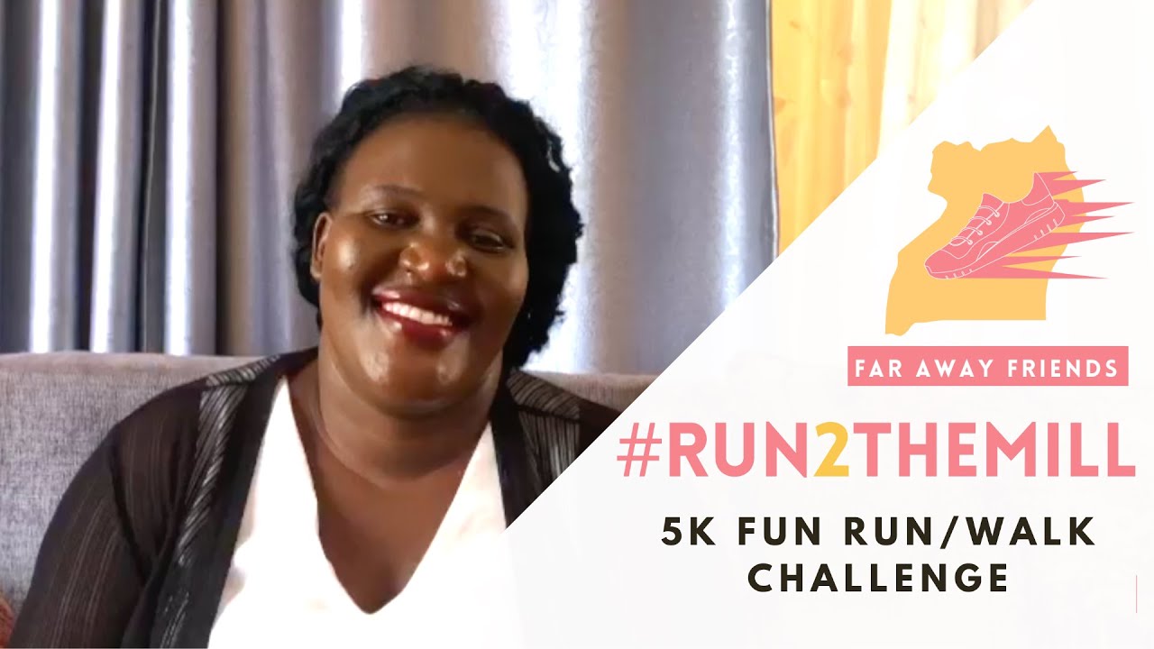 Will you #Run2TheMill with us? // A message from Collines Angwech - YouTube