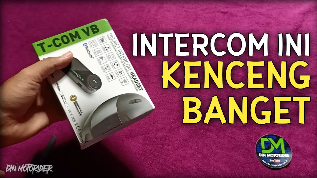 INTERCOM FREEDCONN TCOM VB || UNBOXING - YouTube