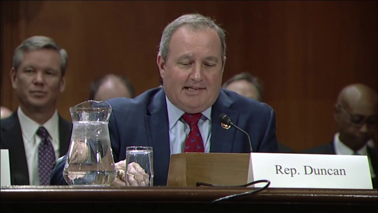 Rep. Jeff Duncan Introduces NRC Commissioner David Wright at Senate EPW ...
