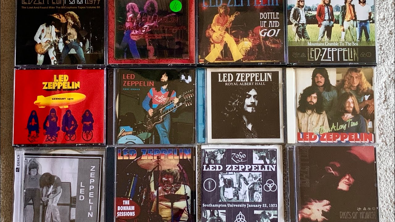 My Led Zeppelin Bootleg Collection - YouTube
