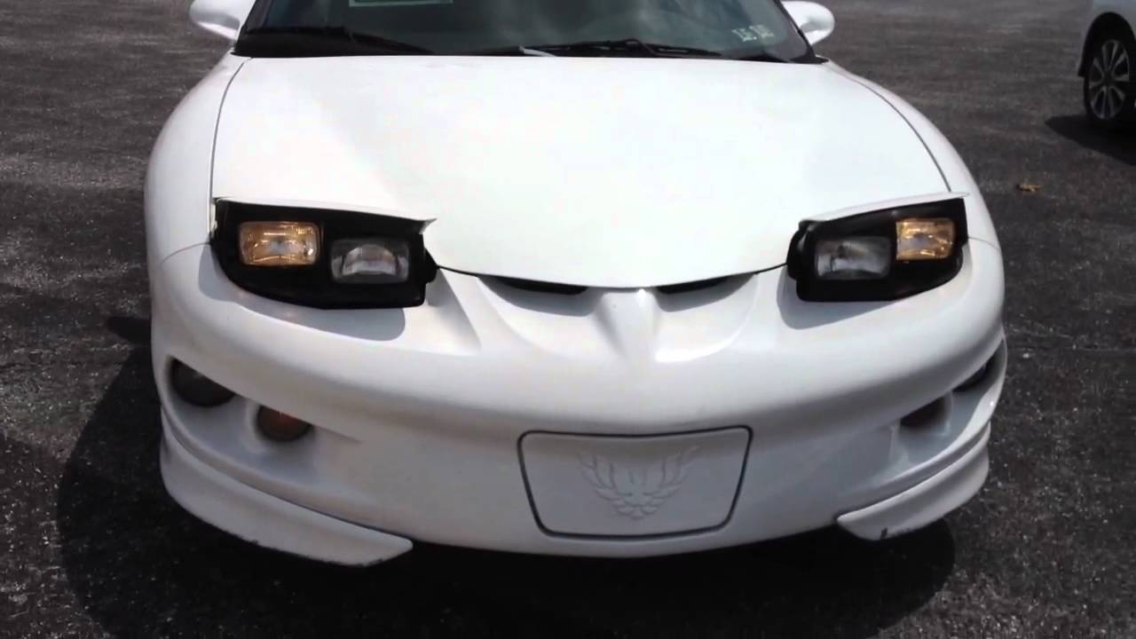 2000 V-6 Firebird with T Tops For Sale 64,800 Harrisburg PA - YouTube