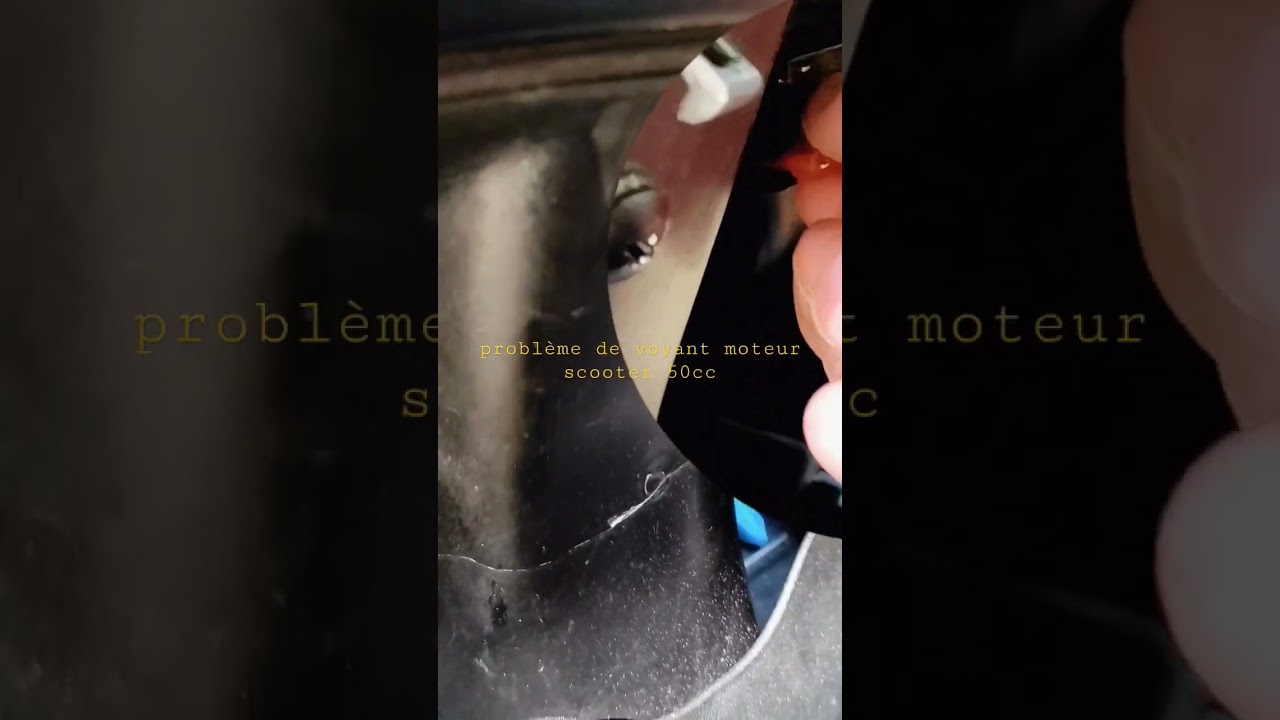🔥TUTO🔥 PROBLÈME VOYANT MOTEUR SCOOTER 🛵 - YouTube