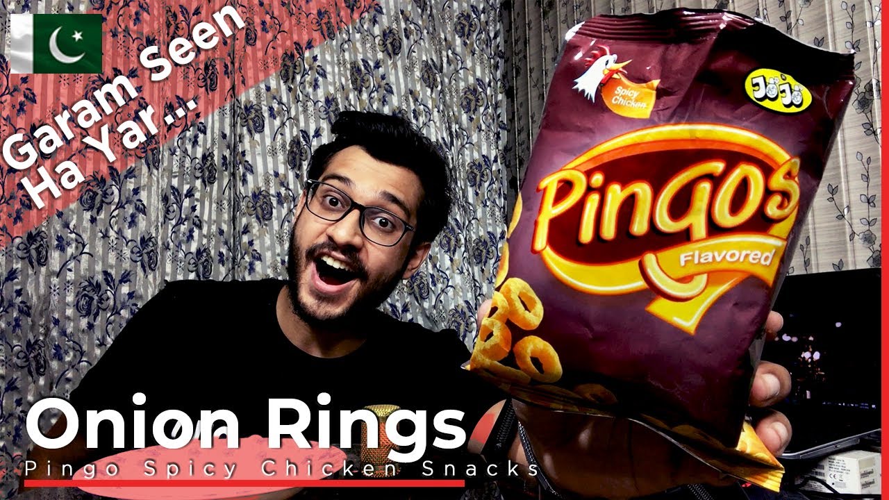 Onion Rings Shaped Chips Pop Snacks | Pingos Spicy Chicken In Pakistan ...