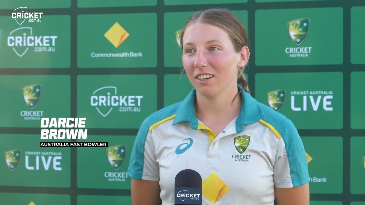 Brown reflects on match-winning first ODI haul | Australia v India 2021 ...