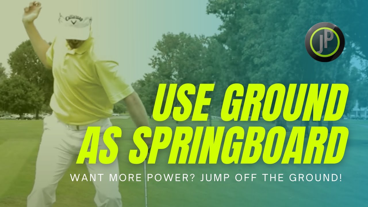 Golf Swing Power | Use Ground as Springboard - YouTube