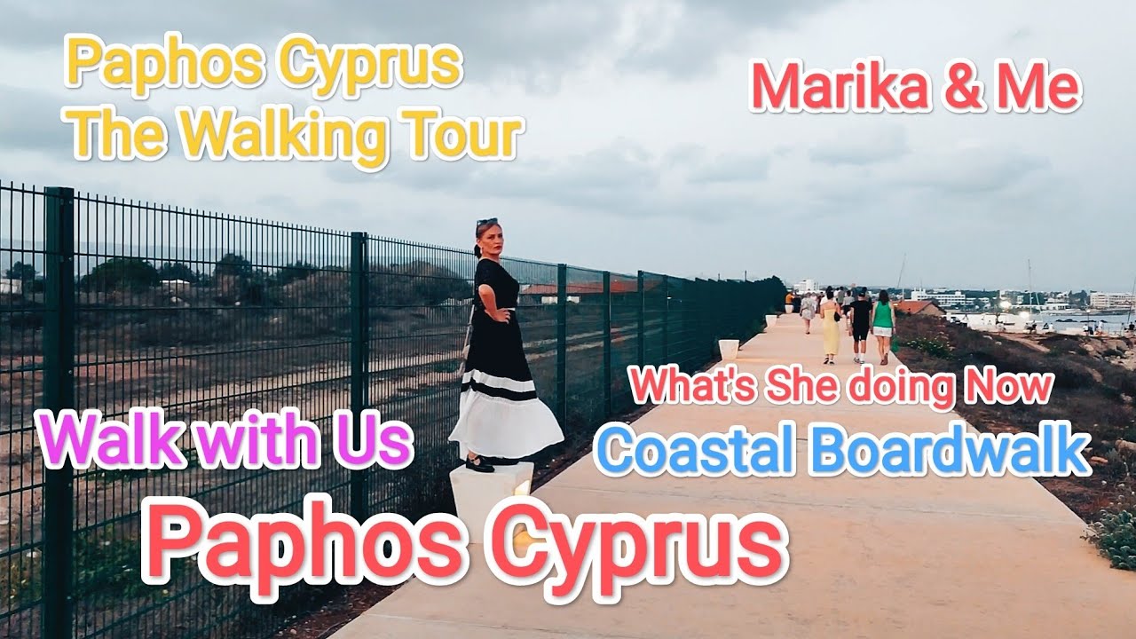 Paphos Harbour Sunset Viewing Point "WOW" - YouTube