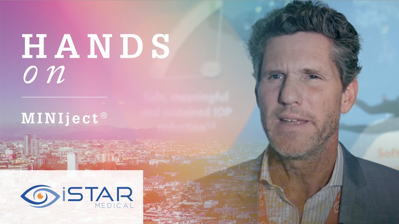 Hands on with MINIject from iSTAR Medical at ESCRS 2022 - YouTube