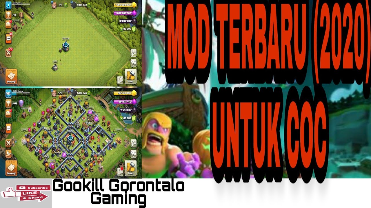 Cara Pasang MOD COC Terbaru (2020) - YouTube