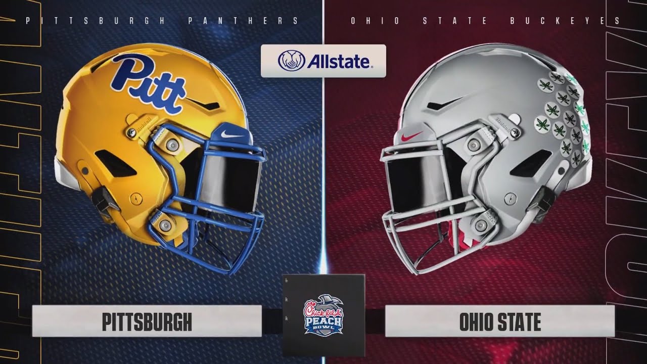 Pittsburgh vs Ohio State CFP QF 2026 Peach Bowl - YouTube
