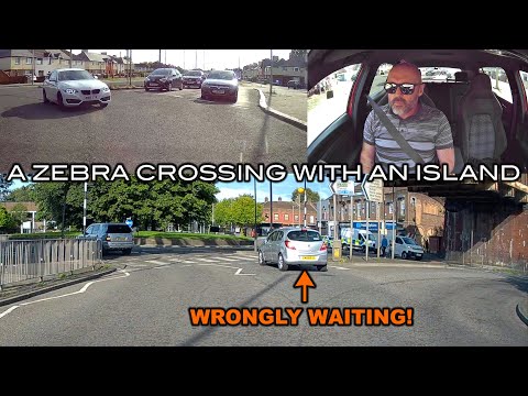 Learning Point 418 | A Zebra Crossing With A Central Island