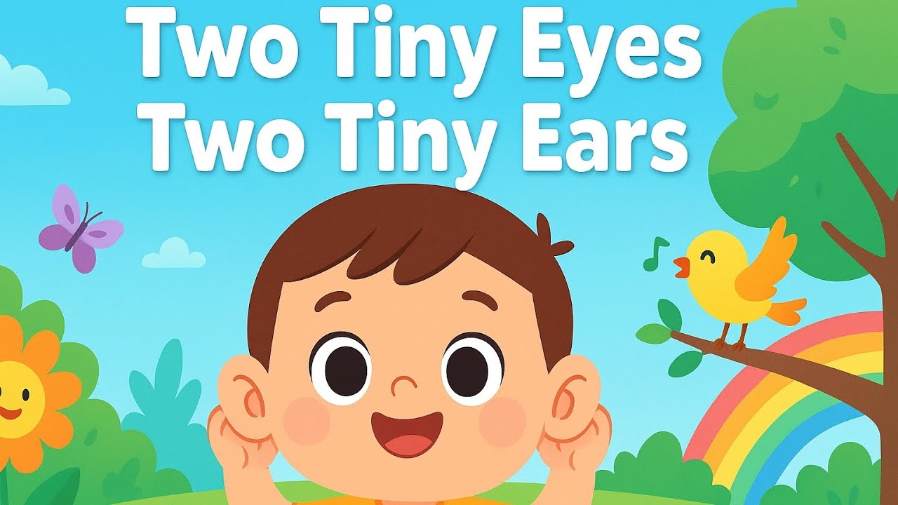 Two Tiny Eyes Two Tiny Ears | Nursery Rhyme for Kids | Fun Learning ...