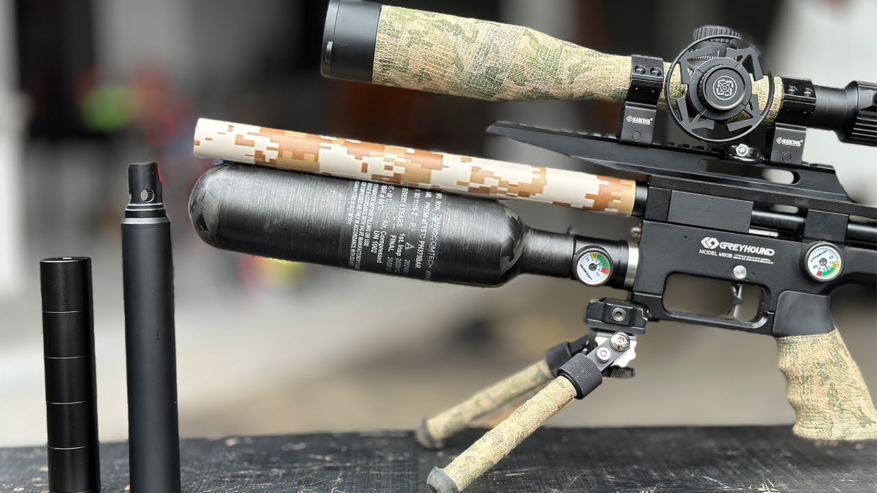 Upgrade Peredam Greyhound M60B Jadi Lebih Senyap By @hobby_bagoes ...