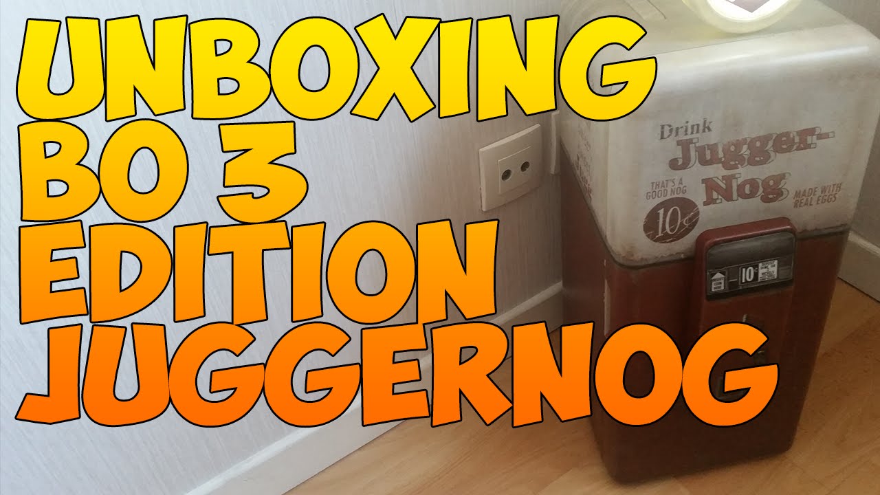 [UNBOXING] BO3 édition Juggernog ! - YouTube