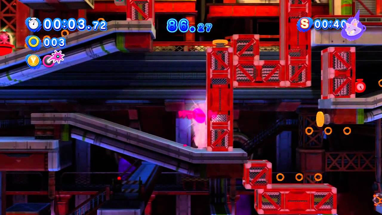 Sonic Generations (360) - Planet Wisp: Act 1: "Chase After Blaze ...