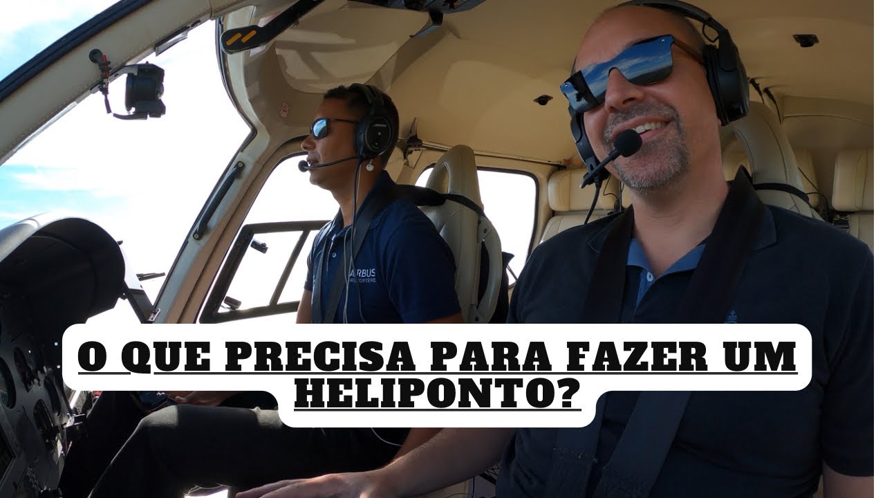 Helipontos e Heliportos! Facilitando pousos e decolagens de ...
